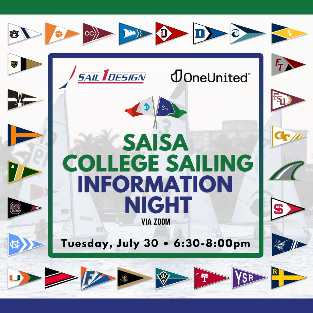 SAISA to Host College Sailing Information Night - Sail1Design